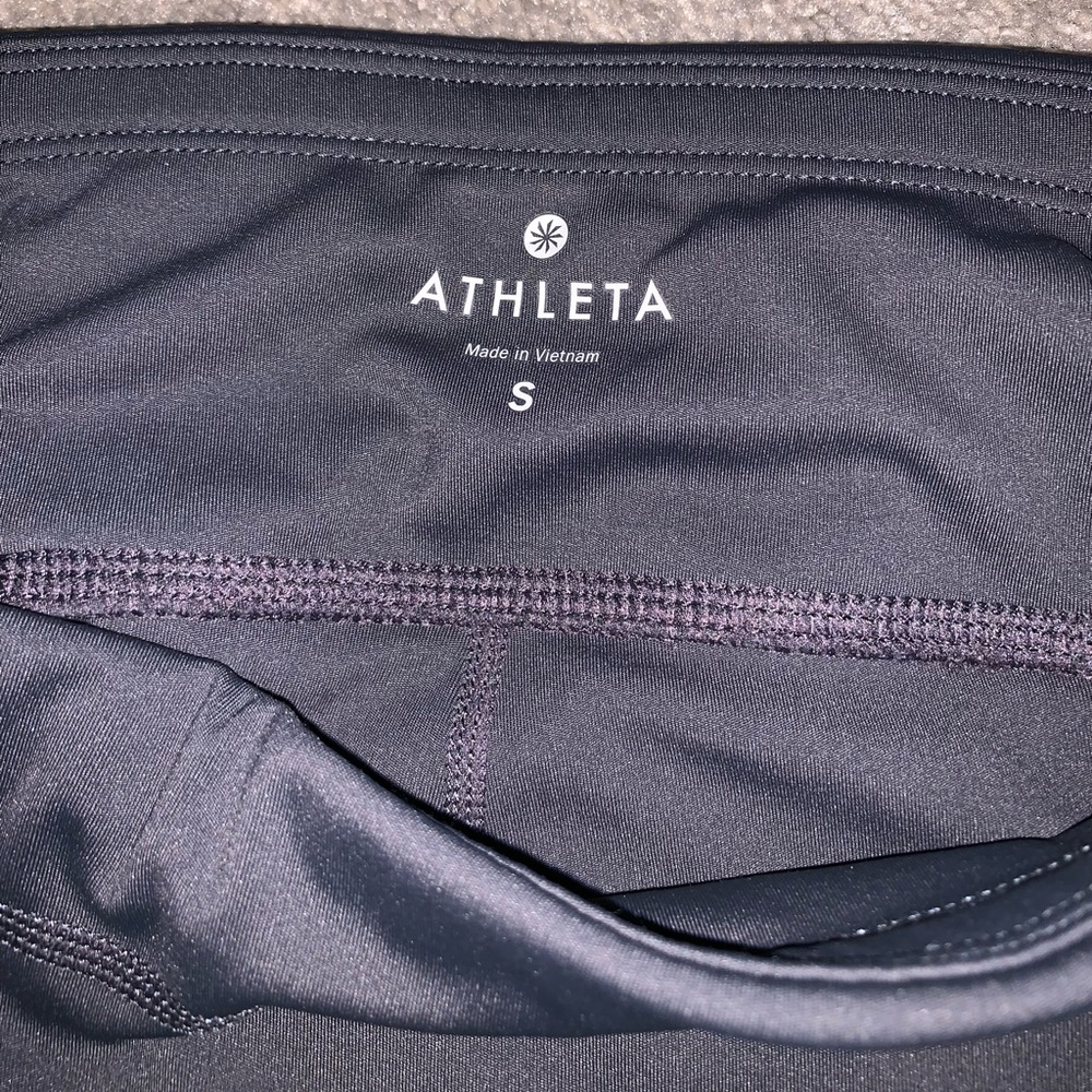 Athleta Sonar Watercolor Print Tight - Gem